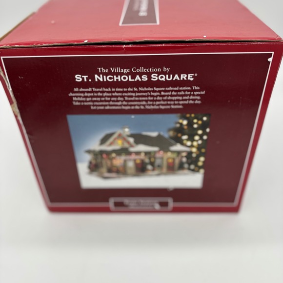 St. Nicholas Square | Holiday | Vtg St Nicholas Square The Village ...